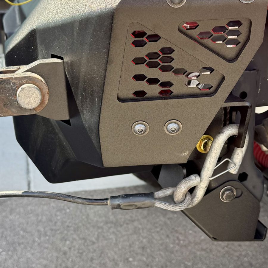 Flat Tow Brackets For Quest Series Front Bumpers - Rock Slide Engineering